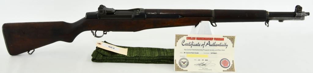 CMP Rack Grade M1 Garand Rifle .30-06 (#0963) on Feb 12, 2023 | Brand ...