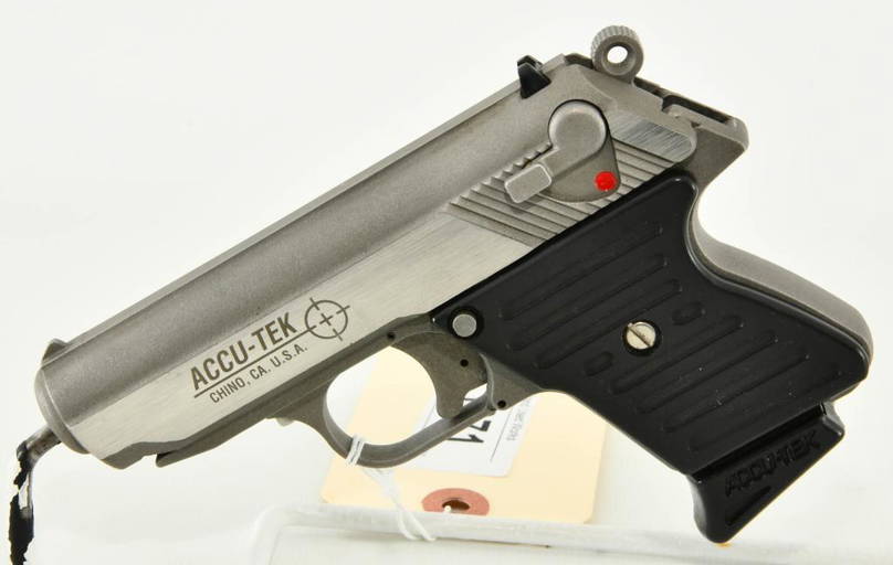 Accu Tek At 380 Semi Auto Handgun .380 Acp