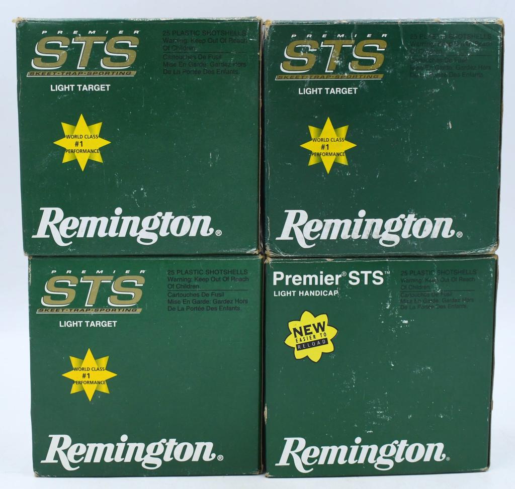 100 Rounds Of Remington 12 Ga Plastic Shotshells