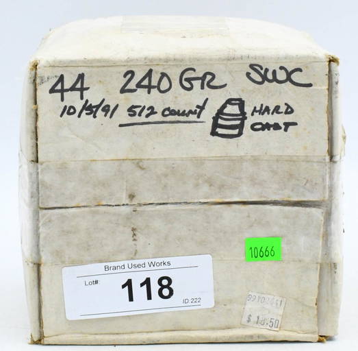 Approx 512 Count Of .44 Caliber Swc Bullet Tips