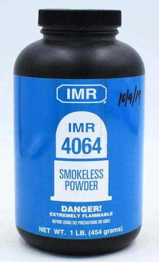1 Lb Bottle Of Imr 4064 Smokeless Gun Powder