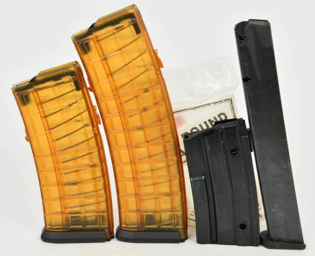 4 Various Magazines Msar & Federal Ordnance & 9mm
