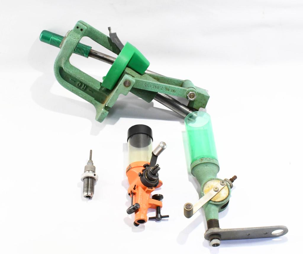 Heavy Duty Rcbs Reloading Press W/ Uniflow