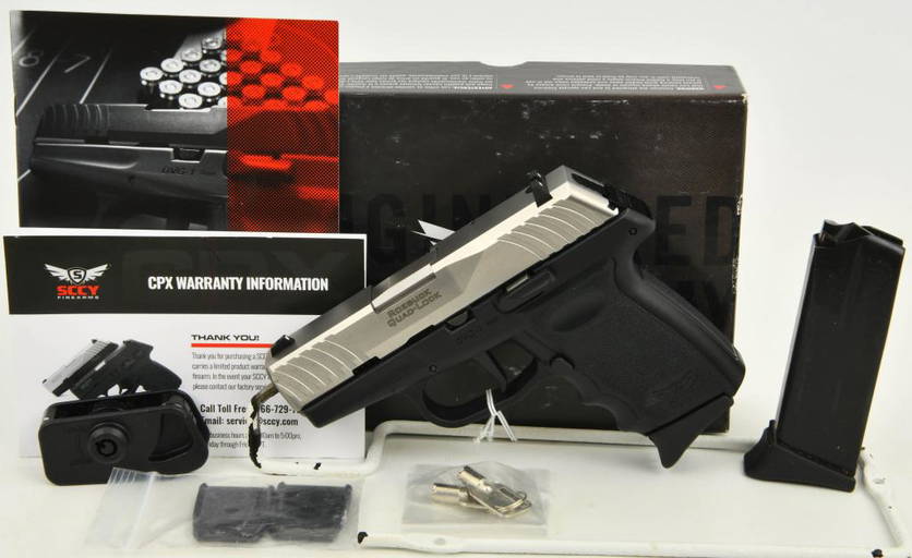 Sccy Dvg 1 Nitride 9mm Semi Auto Pistol