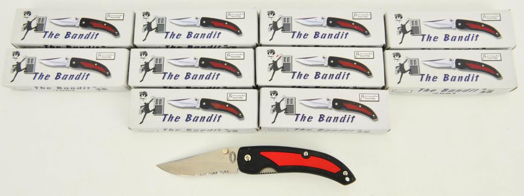 10 Nib "the Bandit" Folding Pocket Knives