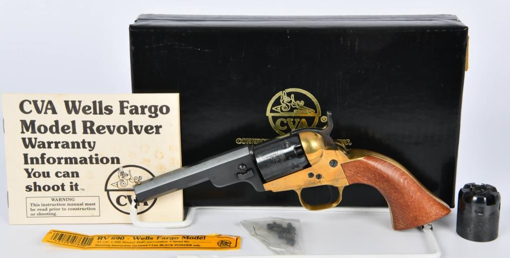 Cva Wells Fargo Model Rv 690 .31 Caliber Auction