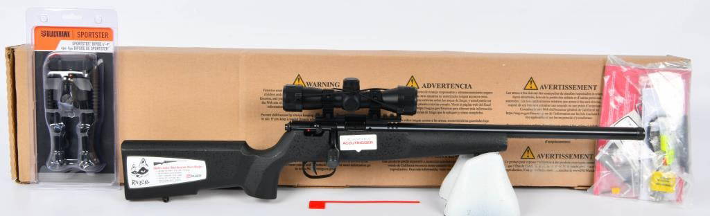 New Savage Rascal Target Xp Bolt Action Rimfire Auction