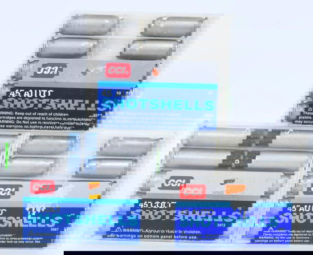 30 Cci Shotshells For .45 Acp & .45 Colt