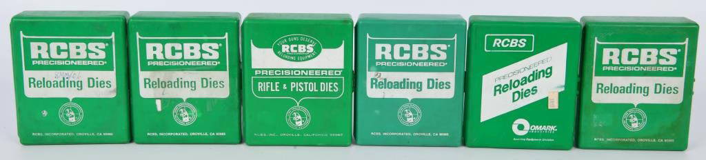 Large Selection Of Rcbs Reloading Die Sets Auction
