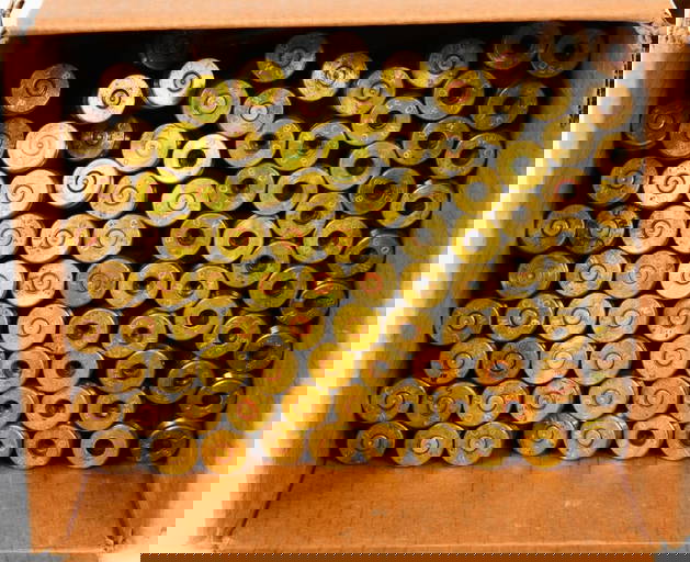 98 Count Of Empty .50 Caliber Brass Casings