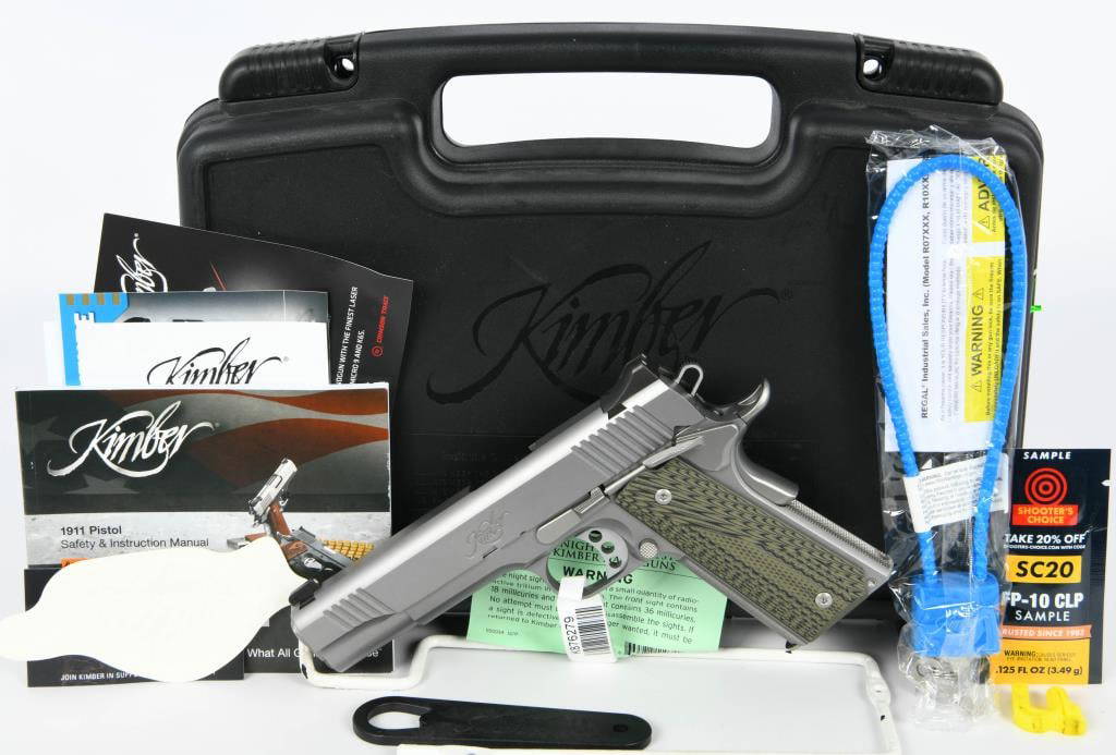 New Kimber 1911 Stainless Tle Ii Satin .45 Acp - Jan 27, 2024 | Brand ...