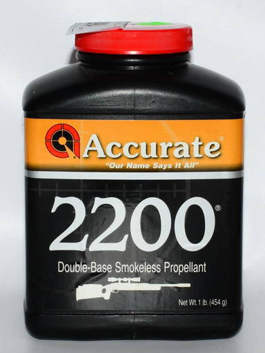 1 Lb Container Of Accurate 2200 Rifle Gun Powder