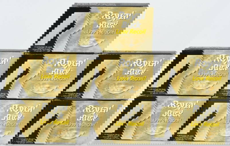 35 Rounds Of Royal Buck 12 Ga 00 Buck Shotshells