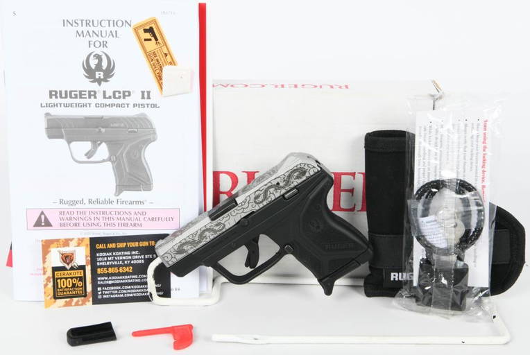 Ruger Lcp Ii Dragon Semi Auto Pistol .380 Acp