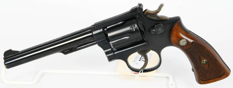Smith & Wesson Pre-model 17 Revolver .22 Lr Auction