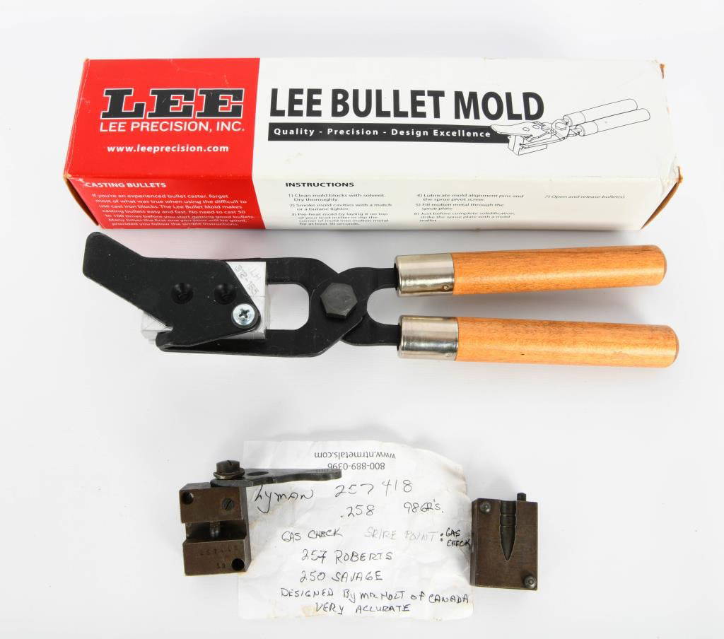 Lee Double Cavity Bullet Mold &lyman Ideal 257 258 Auction