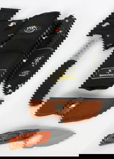 (4) Various Browning Rmef Collectible Knives;