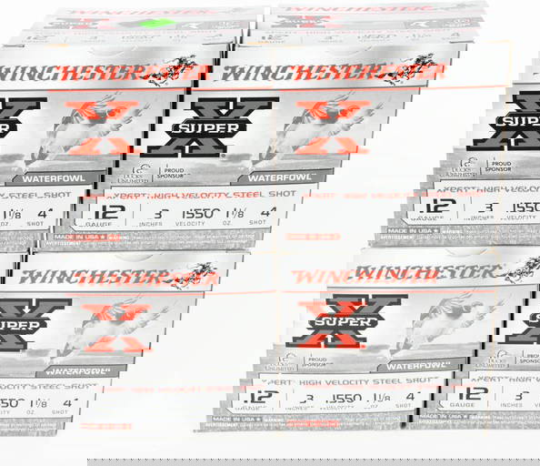 100 Rounds Of Winchester Superx 12 Gauge Shotshell