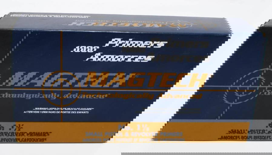 1000 Ct Magtech Small Pistol & Revolver Primers