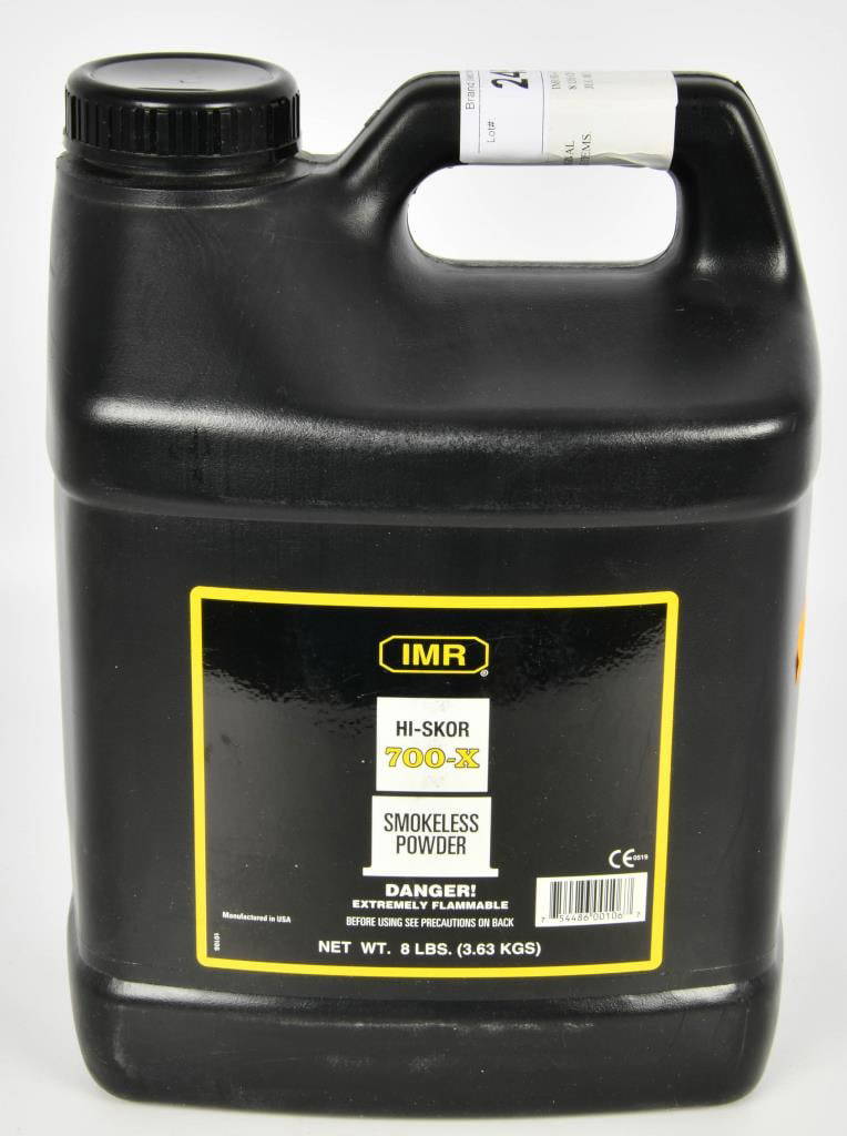 8 Lbs Imr Hi-skor 700-x Smokeless Gun Powder Auction