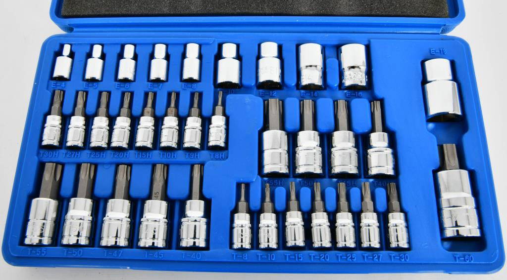 Like New Socket & Torx Bit Tool Set Auction