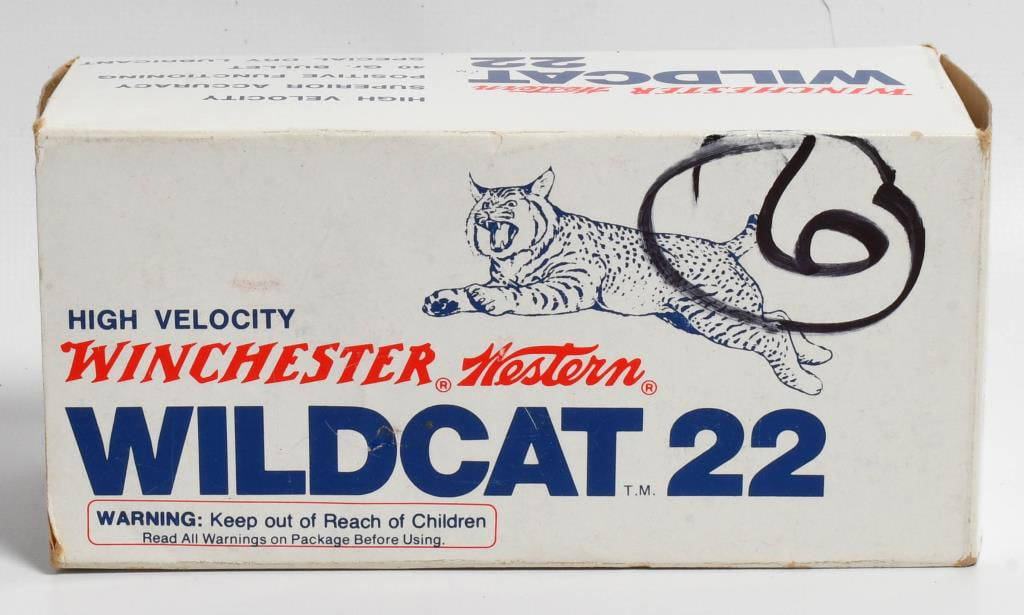 300 Rounds Of Winchester Wildcat .22 Lr Ammunition Auction
