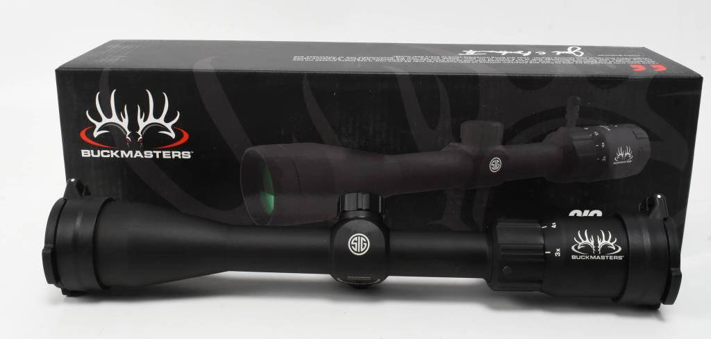 Sig Sauer Buckmasters Tactical 3-9x40mm Riflescope Auction