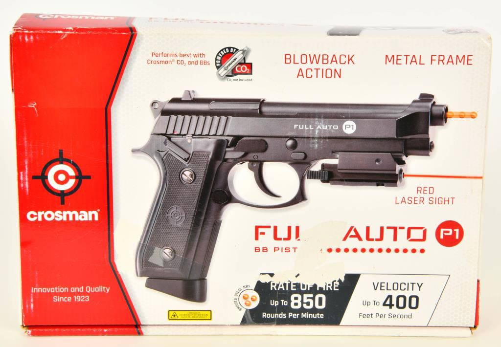 Crosman Full Auto P1 Co2-powered Bb Air Pistol Auction