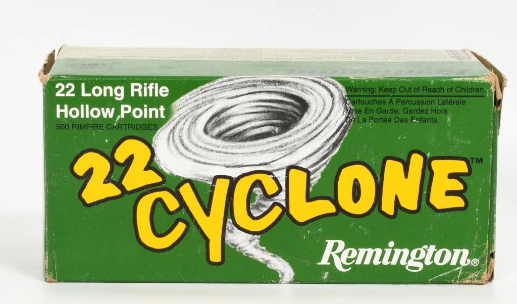 500 Rounds Of Remington Cyclone Ammunition 22 Auction