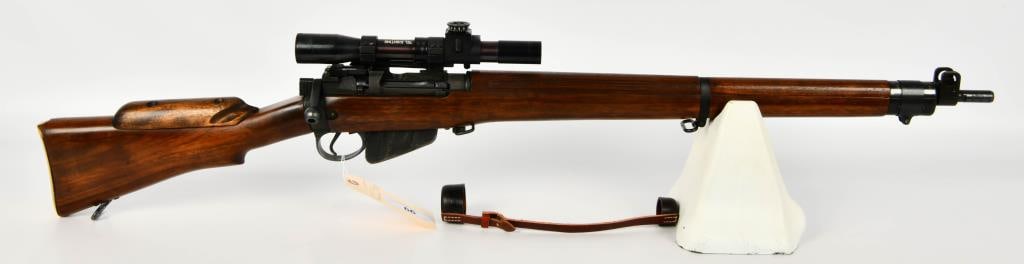 Wwii British Enfield M47c Sniper Rifle Auction