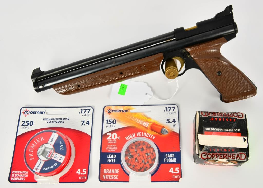 American Classic Model 1377 Pellet Gun W/ Pellets Auction