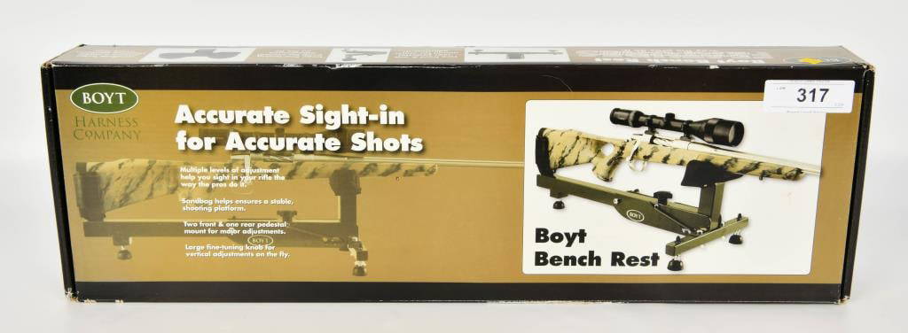 Nib Boyt Adjustable Shooting Bench Rest Auction