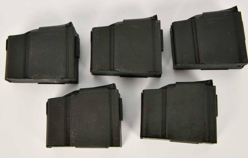 5 M1a 5 Round Metal Magazines Auction