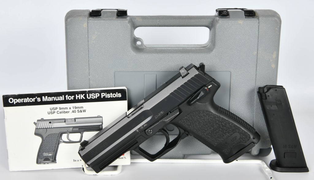 Heckler & Koch Hk Usp .40 Cal Semi Auto Pistol Auction