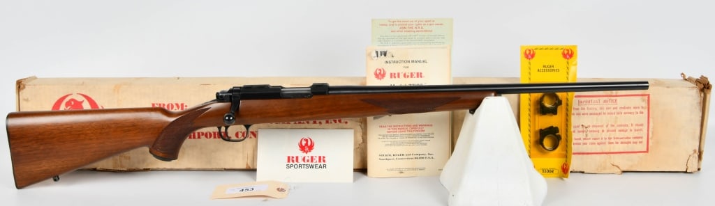 Ruger M77/22 Bolt Action Rifle .22 Lr Auction
