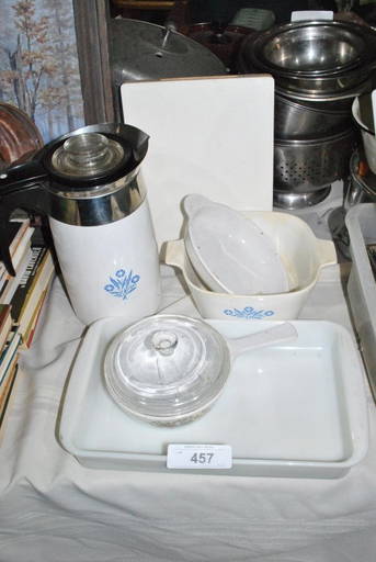 Vtg Corning Ware 10 Cup Electric Coffee Pot