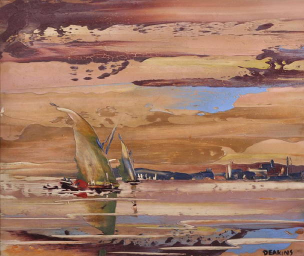 George Richard Deakins (1911 1982) British. Shipping In