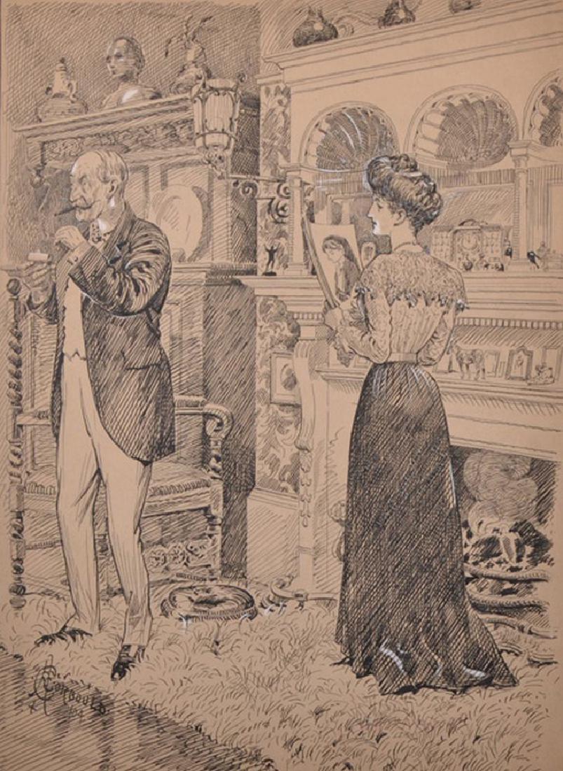 Alfred Chantry Corbould (1852-1920) British. An