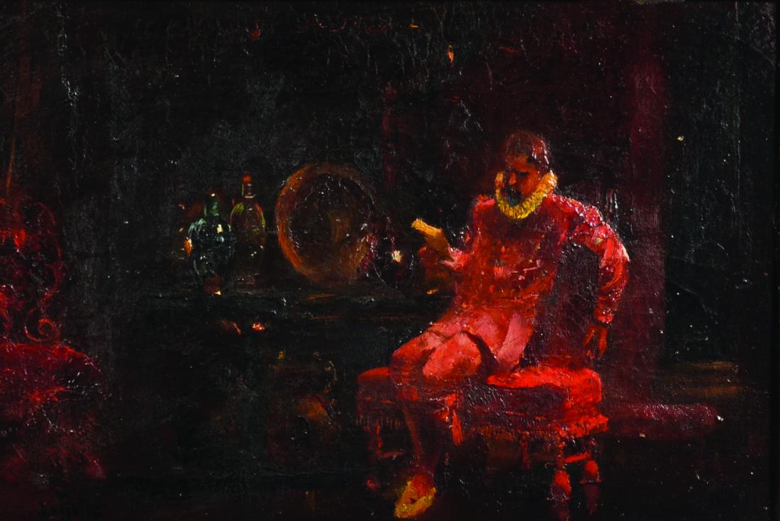 Alexander Frederick Rolfe (1815-1907) British. A Jester