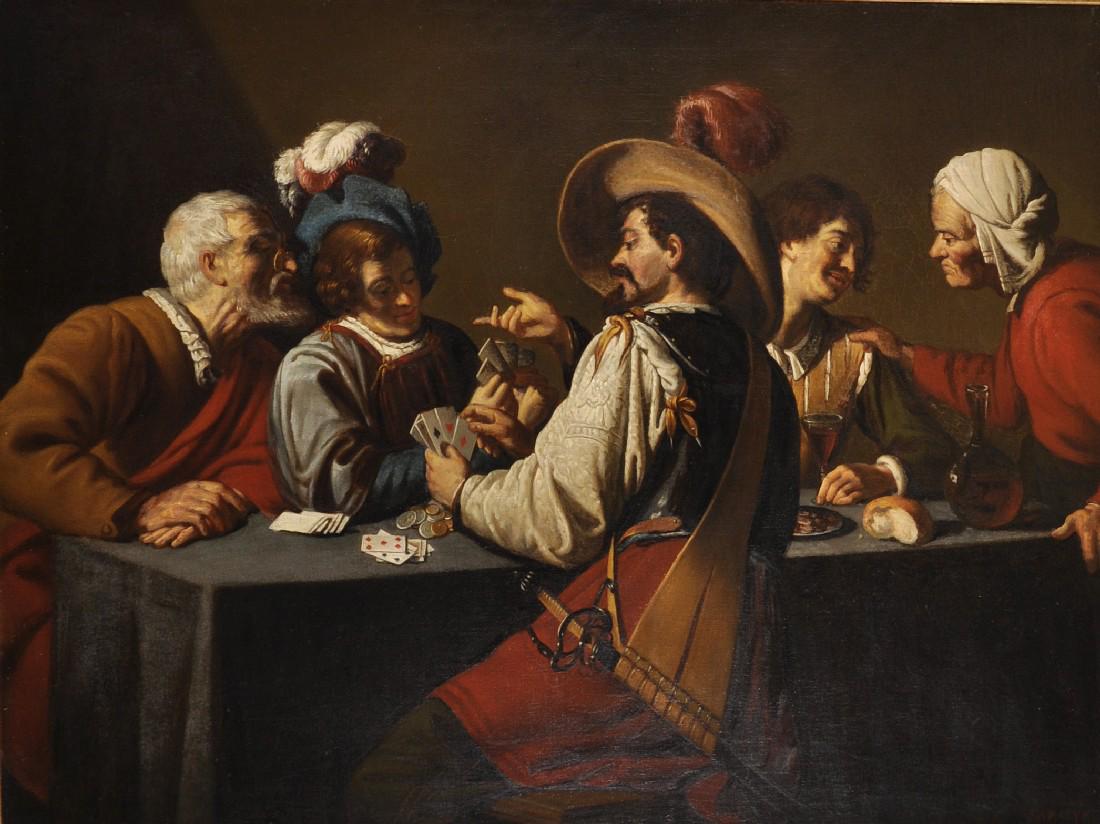 Edgard Farasyn (1858-1938) Belgian. 'The Card Players', - Jan 30, 2019 ...