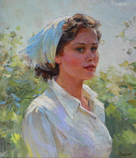 Viktor Fedorovitch Vasin (1919 1997) Russian. "young