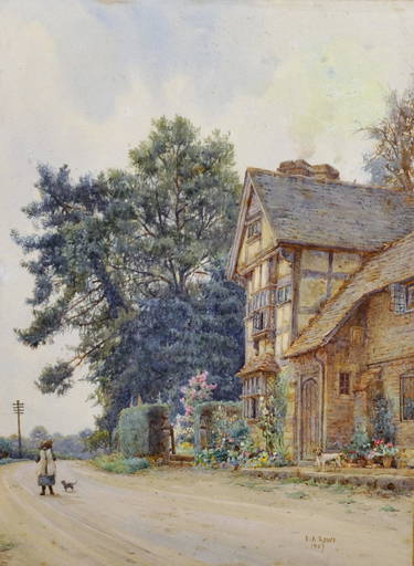 Ernest Arthur Rowe (1863-1922) British. "At Penshurst - Oct 02, 2019 ...
