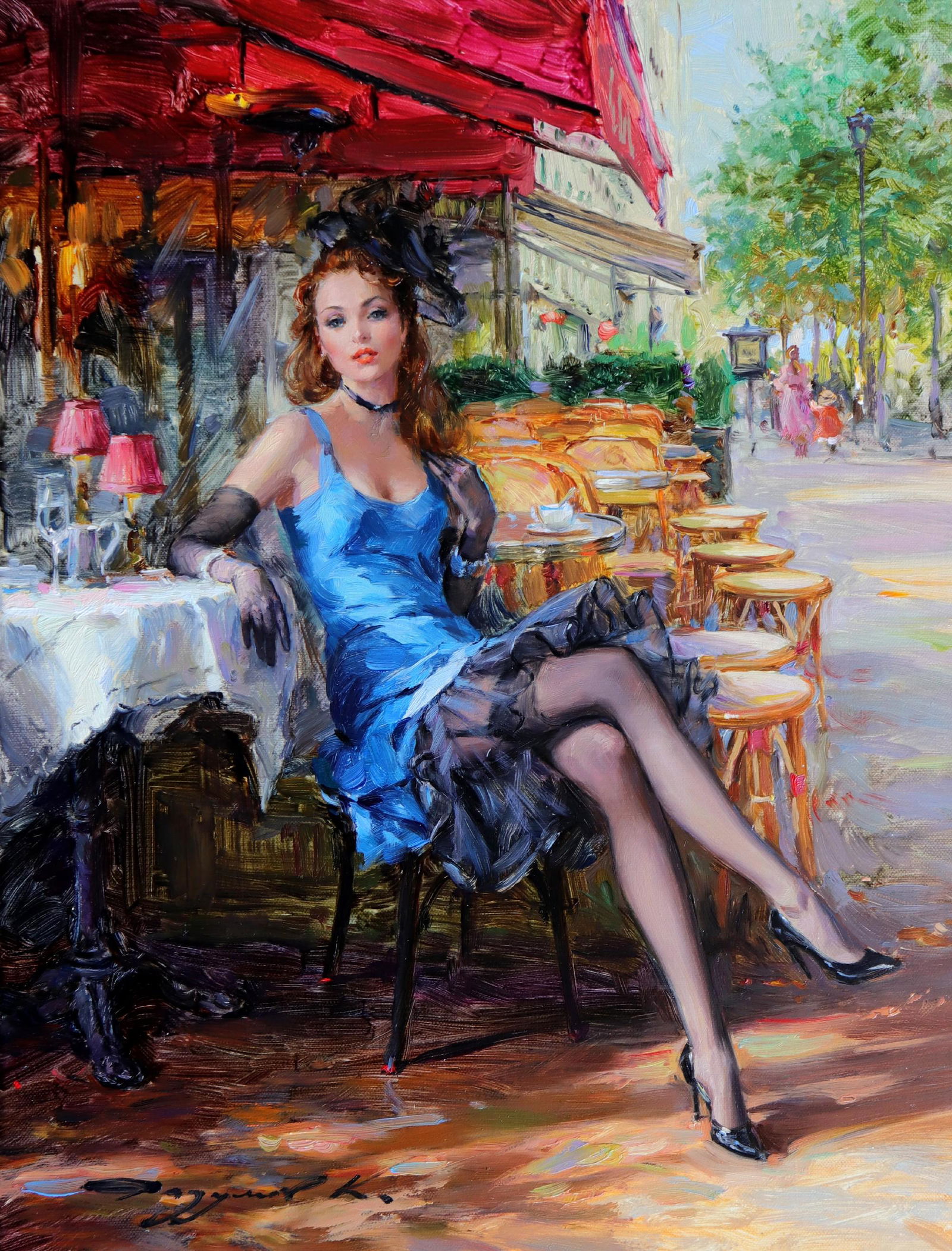 Konstantin Razumov (1974- ) Russian. "An Elegant