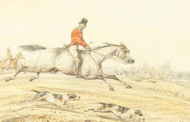 H. Alken (1785 1851) British, Huntsman On Horseback