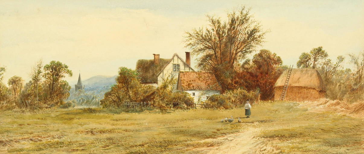 Edward Beecham Lait (act. 1860 -1874) British, 'Highden (#0115) on Oct ...