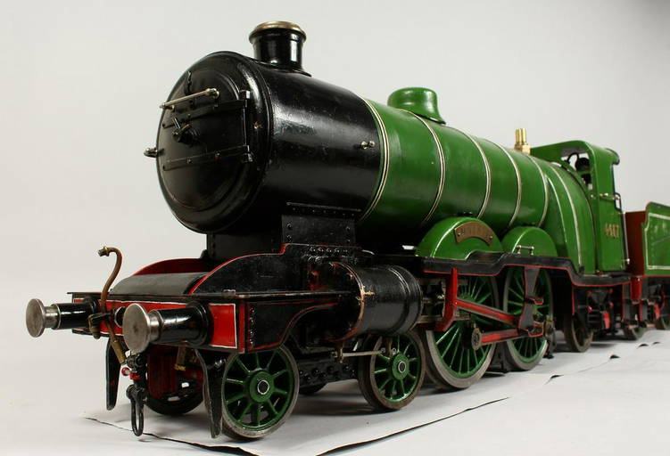 A LIVE STEAM ATLANTIC LOCO AND TENDER, 3.5 GAUGE, - Nov 18, 2021 | John ...
