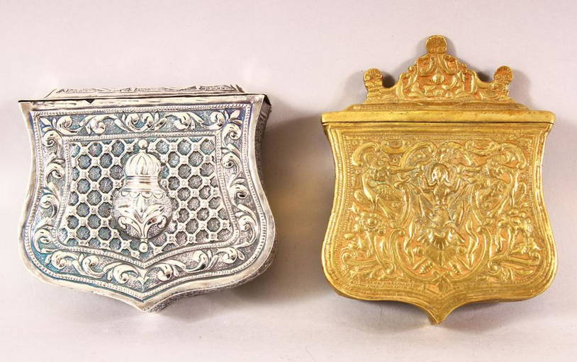 Two 19th Century Turkish Ottoman Cartridge Cases, The