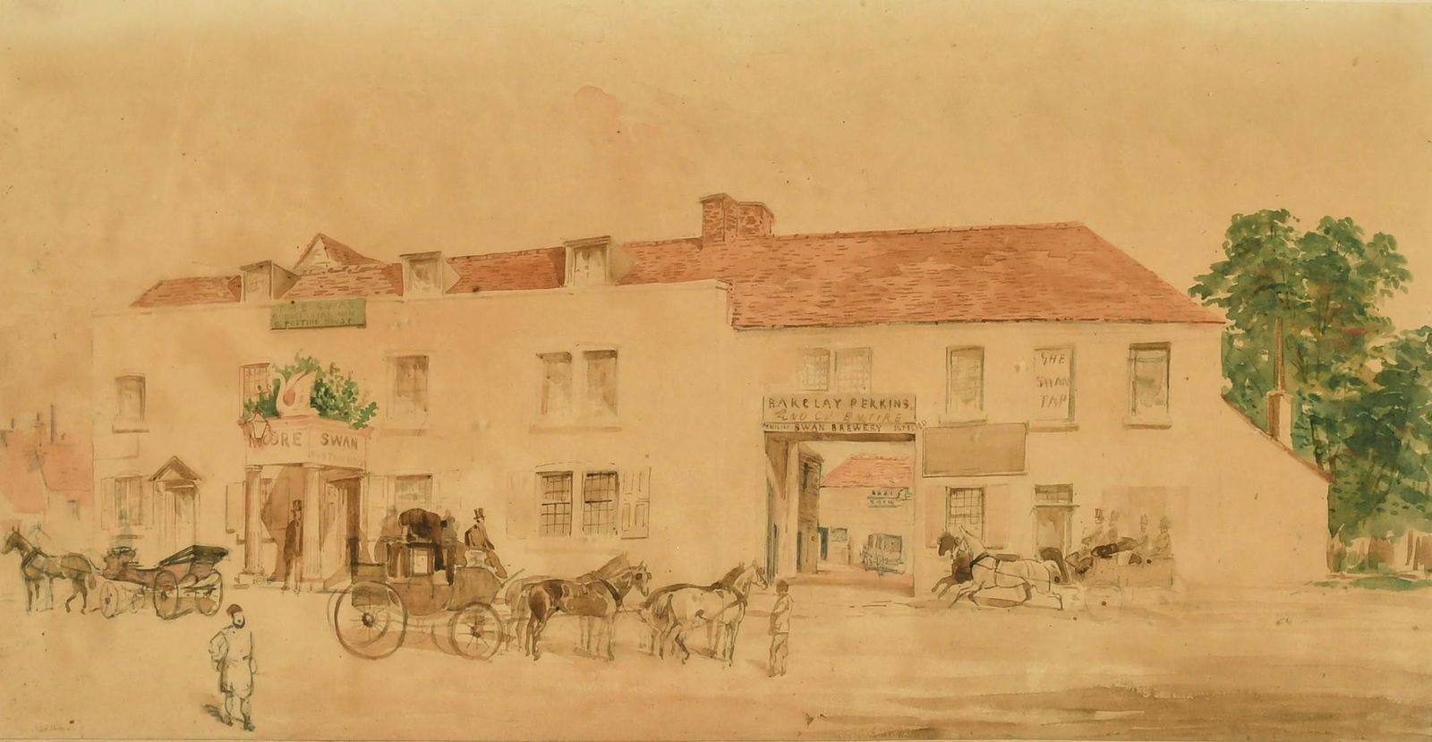 19th Century, The Swan Inn Family Hotel, Leatherhead, (#0239) on Feb 09 ...