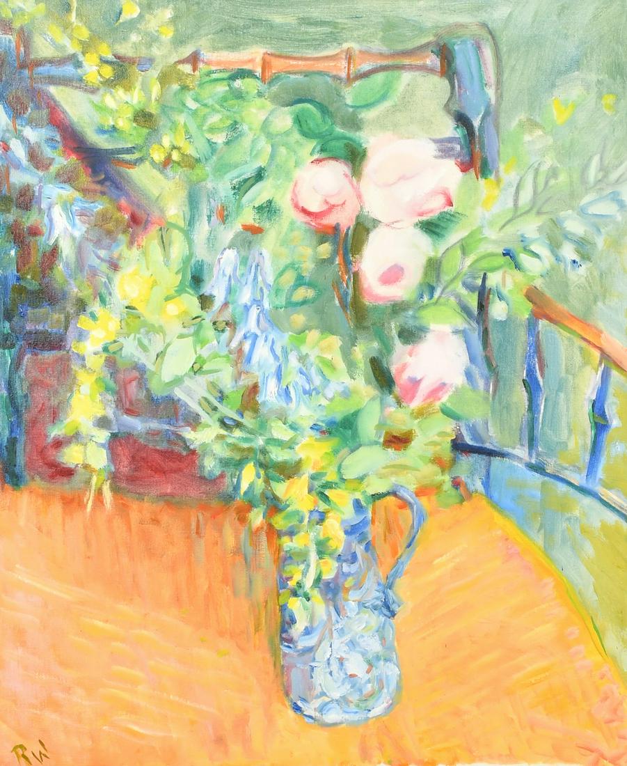 Ronald Weldon (1925-1994) British, a still life composition of ...