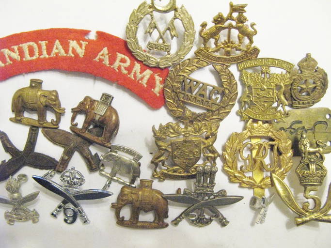 Indian cap badges (24),1st KGO; 5th, 6th, 7th, 9th Gur - Apr 26, 2013 ...